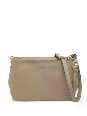 Liu Jo Logo-plaque Tassel Shoulder Bag - Neutrals