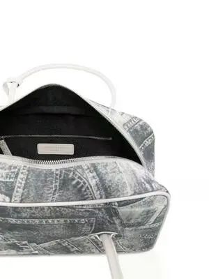 MARGESHERWOOD Graphic-print Shoulder Bag - Grey