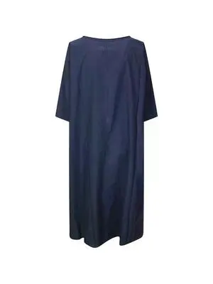 Labo.art Flared Crew-neck Midi Dress