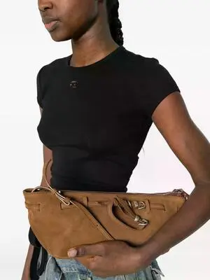 MARGESHERWOOD Buckle Shoulder Bag - Brown
