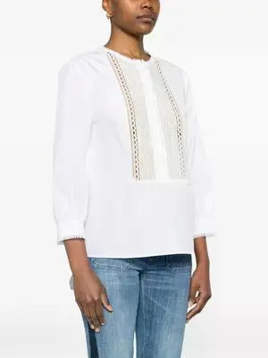 Seafarer Button Lace Blouse