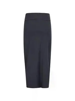 Labo.art Elasticated-waistband Midi Skirt - Grey