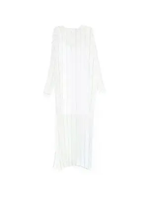 Bondi Born Striped Long-sleeved Midi Dress