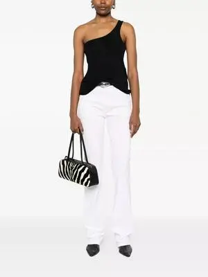 TOM FORD Ribbed One-shoulder Top