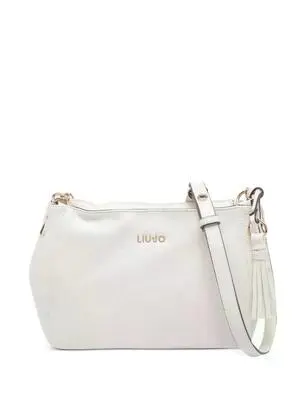 Liu Jo Logo-plaque Tassel Shoulder Bag - White