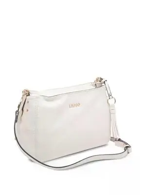 Liu Jo Logo-plaque Tassel Shoulder Bag - White