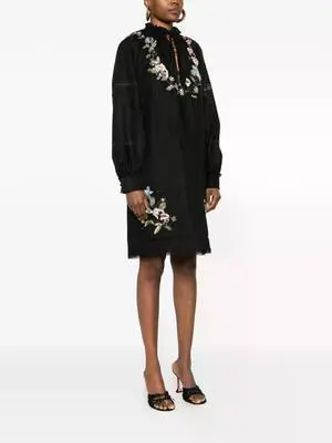 Valentino Garavani Floral Embroidered Dress