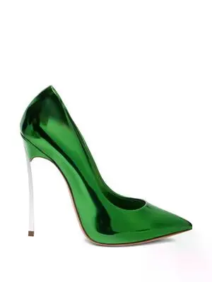 Casadei Blade Interstellar Pumps - Green