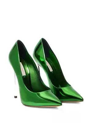 Casadei Blade Interstellar Pumps - Green