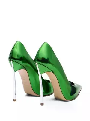Casadei Blade Interstellar Pumps - Green