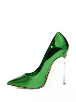 Casadei Blade Interstellar Pumps - Green