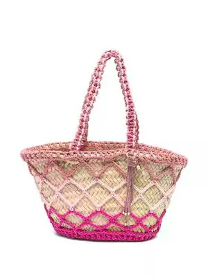 Rosantica Medium Braided-rope Tote Bag