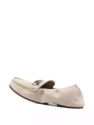 Gucci Horsebit Leather Loafers - Neutrals