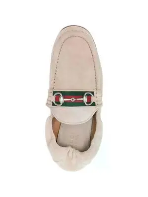 Gucci Horsebit Leather Loafers - Neutrals