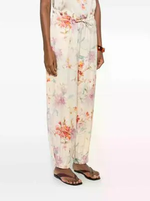 Herno Floral-pattern Trousers
