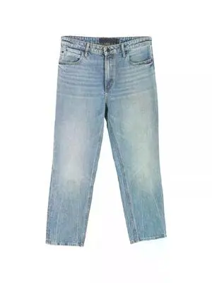 ALEXANDER WANG Washed Mid-rise Jeans