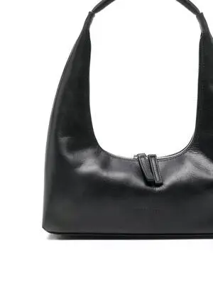 MARGESHERWOOD Zip-up Shoulder Bag - Black