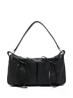 MARGESHERWOOD Tie Detail Tote Bag - Black