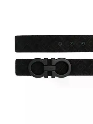 FERRAGAMO Logo-pattern Belt