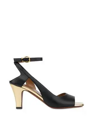 POLLINI Muse Ankle-strap Heeled Sandals