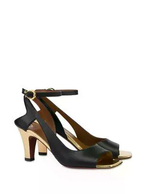 POLLINI Muse Ankle-strap Heeled Sandals