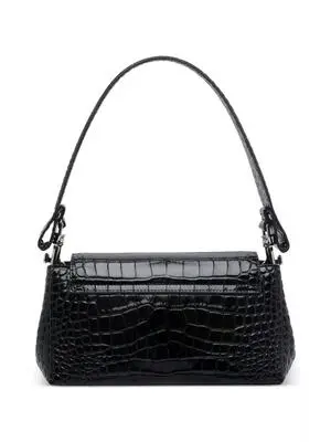 VIVIENNE WESTWOOD Logo-plaque Shoulder Bag - Black