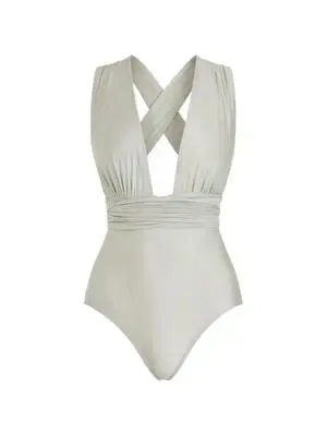 LENNY NIEMEYER Crisscross Swimsuit - Grey