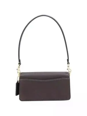 COACH Leather Shoulder Bag With C-buckle