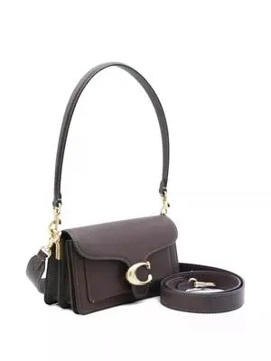 COACH Leather Shoulder Bag With C-buckle