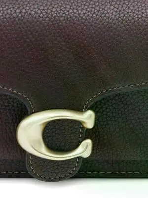 COACH Leather Shoulder Bag With C-buckle