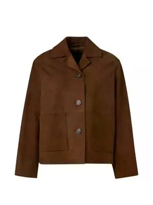 Max Mara Buttoned Patch-pocket Jacket