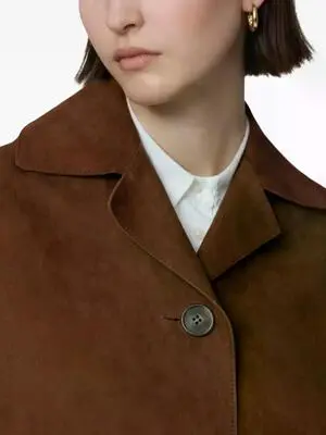 Max Mara Buttoned Patch-pocket Jacket