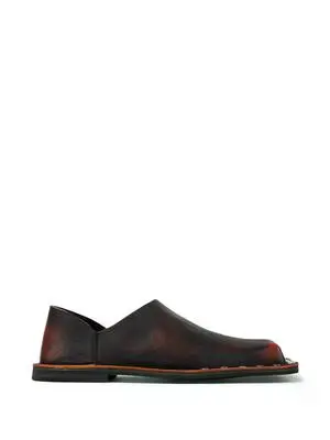 Camper Studded Leather Mules