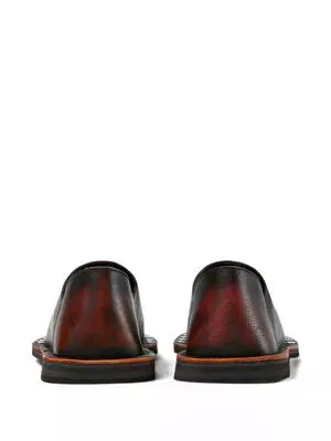 Camper Studded Leather Mules