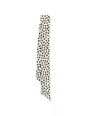 Chloé Polka-dot Scarf - Neutrals