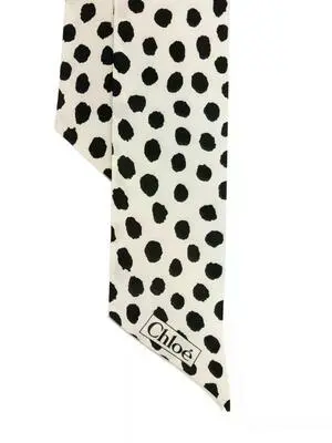 Chloé Polka-dot Scarf