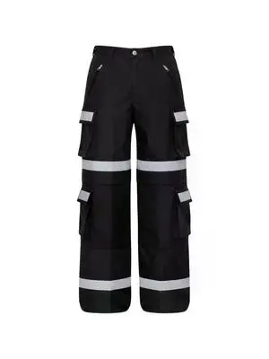 Vetements Black Wash Pants For Men
