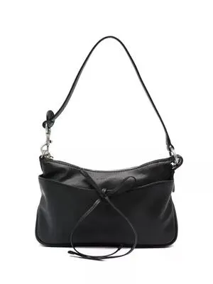 MARGESHERWOOD Bow-detail Shoulder Bag - Black