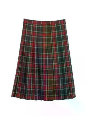JUUN.J Plaid Pleated Skirt