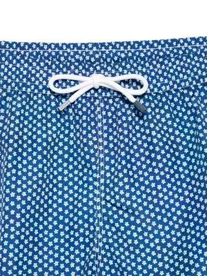 Fedeli Floral Print Swim Shorts