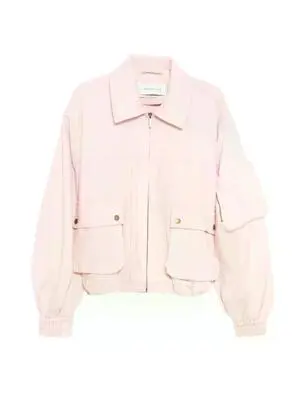 FENG CHEN WANG Logo-patched Long-sleeve Bomber Jacket