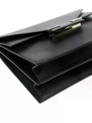 TOM FORD Logo-plaque Clutch