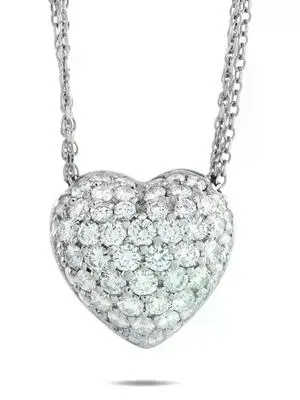 LB EXCLUSIVE Diamond Heart Pendant Necklace