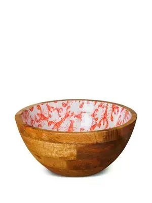 CHEHOMA Lobster-print Bowl - Brown