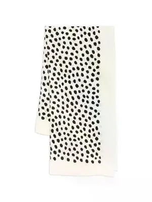 Chloé Polka-dot Scarf - Neutrals