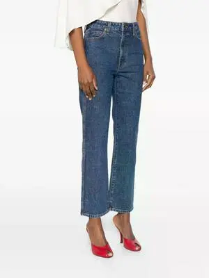 Khaite Abigail Seam Jeans - Blue