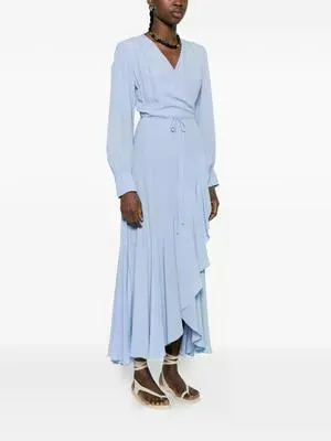 TWINSET Ruffled Wrap Dress