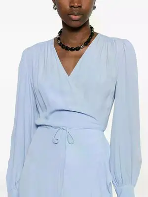 TWINSET Ruffled Wrap Dress