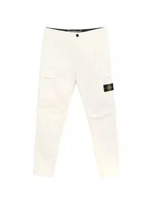 Stone Island Patch-detail Cargo Trousers - Neutrals