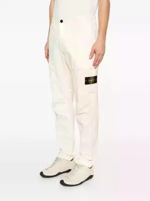 Stone Island Patch-detail Cargo Trousers - Neutrals